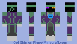 Endie The Mage - Ender Army #2 Minecraft Skin