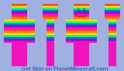 Rainbow Minecraft Skin