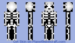 Skeleton Minecraft Skin