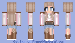 Farm Girl ~ Ρhσεπγx Minecraft Skin
