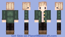 Green Jacket Skin Minecraft Skin