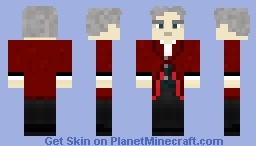 12th doctor red coat Minecraft Skin