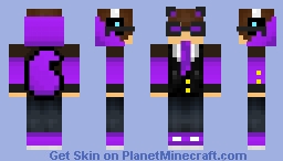 Ender Fox Fighter Minecraft Skin