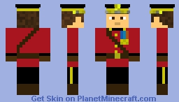 Male RCMP Commissioner Minecraft Skin