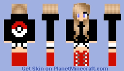 Pokemon Girl Minecraft Skin