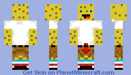 SpongeBob Minecraft Skin
