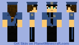 Female Security Guard Minecraft Skin