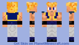 Gotenks SSJ Minecraft Skin