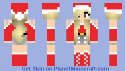 Christma Pasta Girl Minecraft Skin