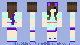 Female Cat Minecraft Skin