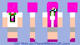 Inkling girl Minecraft Skin