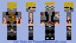 Wounded atlas trooper Minecraft Skin