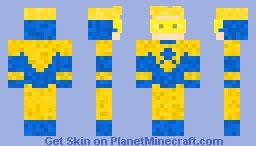 Booster Gold Minecraft Skin