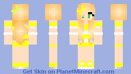 Sunshine cute girl Minecraft Skin