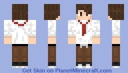 Light Death Note Minecraft Skin