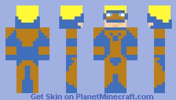 Booster Gold (DC) Minecraft Skin