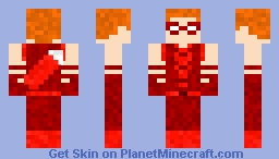 Red Arrow Minecraft Skin