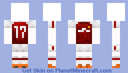 [EPL] Arsenal 15/16 HOME kit Minecraft Skin