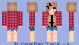 flannel Minecraft Skin