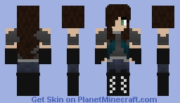 Emo Girl Minecraft Skin