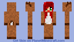 Rubey the red nose reindeer girl Minecraft Skin