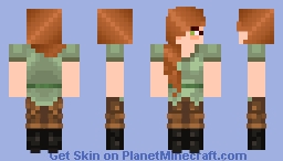 Alex (female) Minecraft Skin