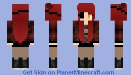 Foxy Girl Minecraft Skin