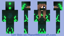 Green girl Minecraft Skin