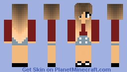 Simple girl Minecraft Skin