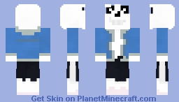 Sans (Undertale) Minecraft Skin