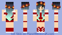 Santa Girl V3 Minecraft Skin