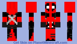 Marvels DEADPOOL Minecraft Skin