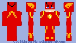 The Flash (Revamped) Minecraft Skin