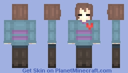 Undertale • Frisk • Minecraft Skin