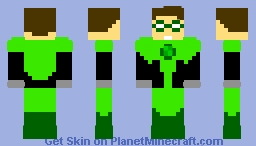 Green Lantern Minecraft Skin