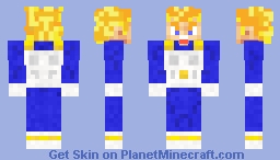 Super Vegeta(ssj2) Minecraft Skin