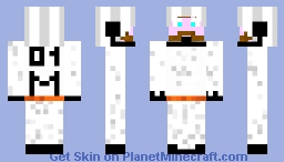 Mars 01 White Minecraft Skin