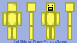 Yellowbot Minecraft Skin
