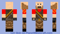 TF2 Heavy Red Team Minecraft Skin