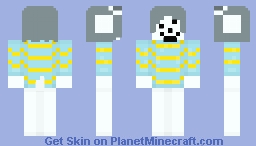 Temmie - JamesEnder13's Undertale Contest! Minecraft Skin