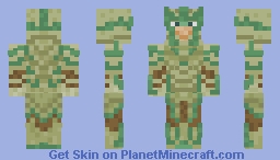 Glass Armor (Skyrim) Minecraft Skin