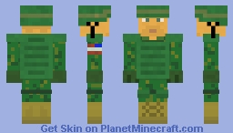 U.S soldier skin Minecraft Skin