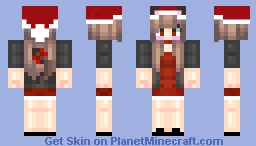 Santa girl Minecraft Skin