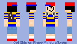 Ness Nintendo Minecraft Skin