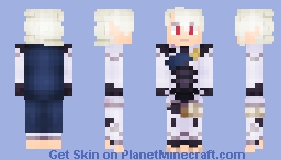 Mega Lucario Ninja Minecraft Skin