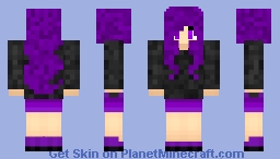 Violet Minecraft Skin
