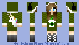 Starbucks Girl Minecraft Skin