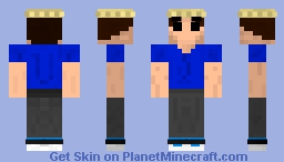 A Guy in the Straw Hat Minecraft Skin