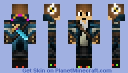 the king first skin ever Minecraft Skin