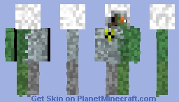 The Nuclear Survivor Minecraft Skin